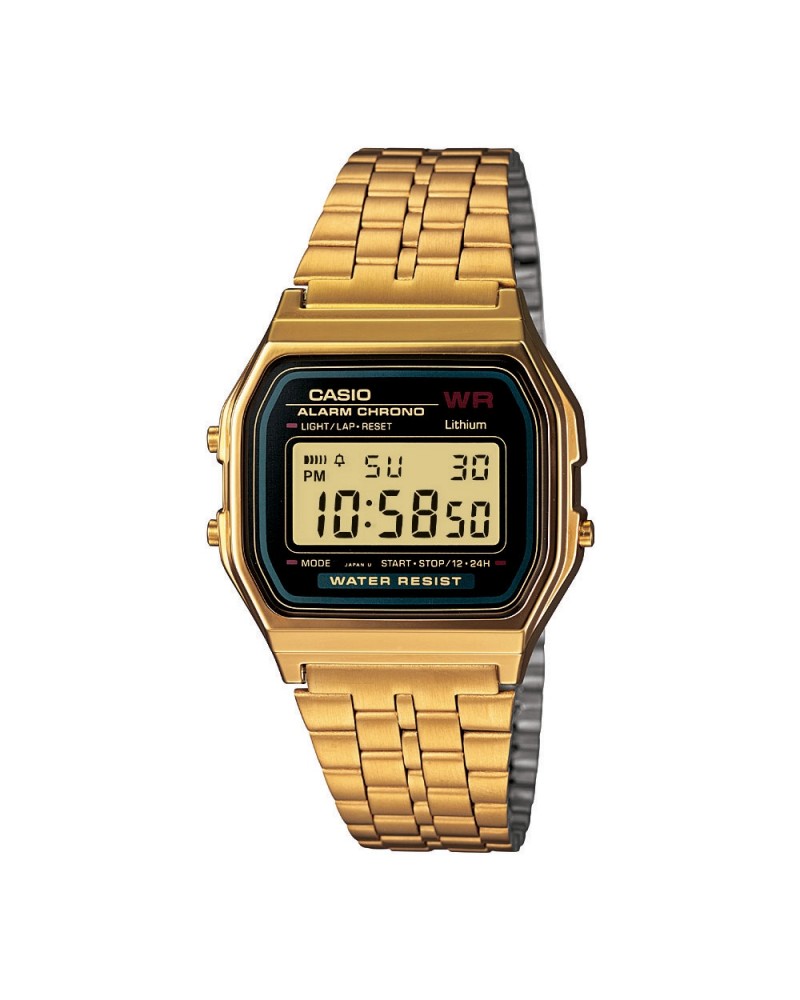 RELOJ CASIO RETRO DORADO HOMBRE A159WGEA-1DF – Joyería amatista chile
